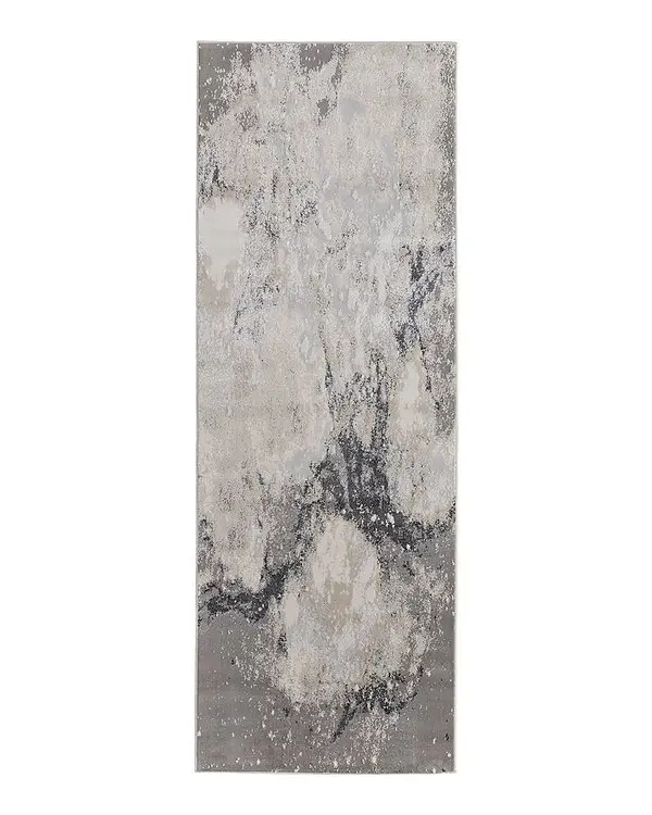 FEIZY Astra Ara39l3f Runner Area Rug, 2'10 X 7'10 - Gray Ivory