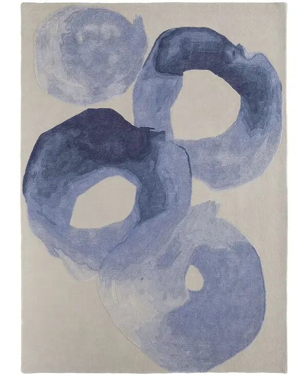 FEIZY Anya Any8887f Area Rug, 8' X 10 - Blue/ivory