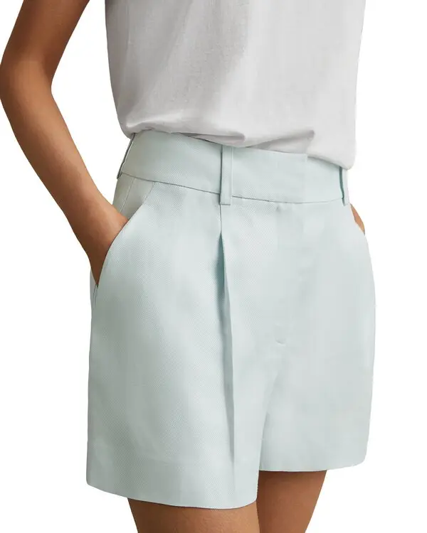 REISS Lori Pleated Shorts