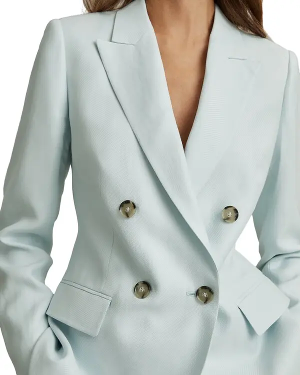 REISS Petite Lori Double Breasted Blazer