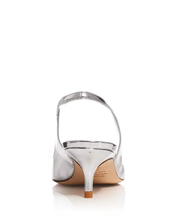 STUART WEITZMAN Eva 50 Slingback Pumps