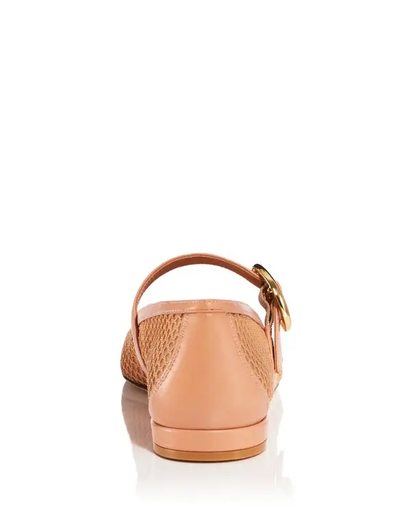 STUART WEITZMAN Arabella Mesh Mary Jane Ballet Flats