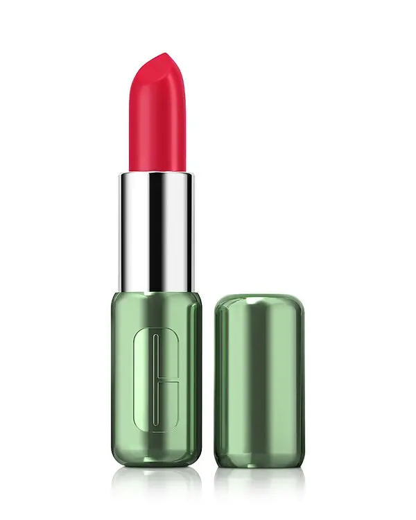 CLINIQUE Pop Satin Longwear Lipstick - Peppermint Pop