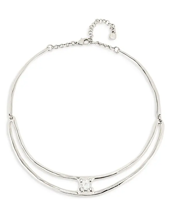 UNODE50 Twin Radiance Collar - Silver