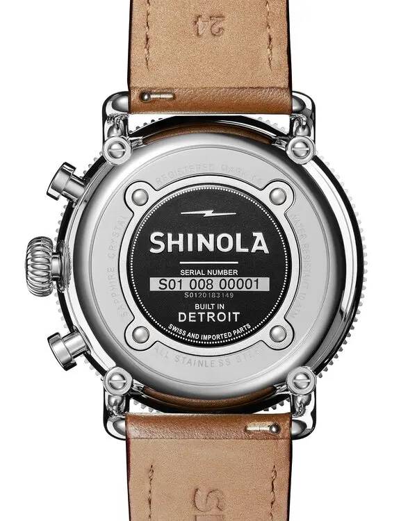Shinola Runwell Chronograph, 48mm