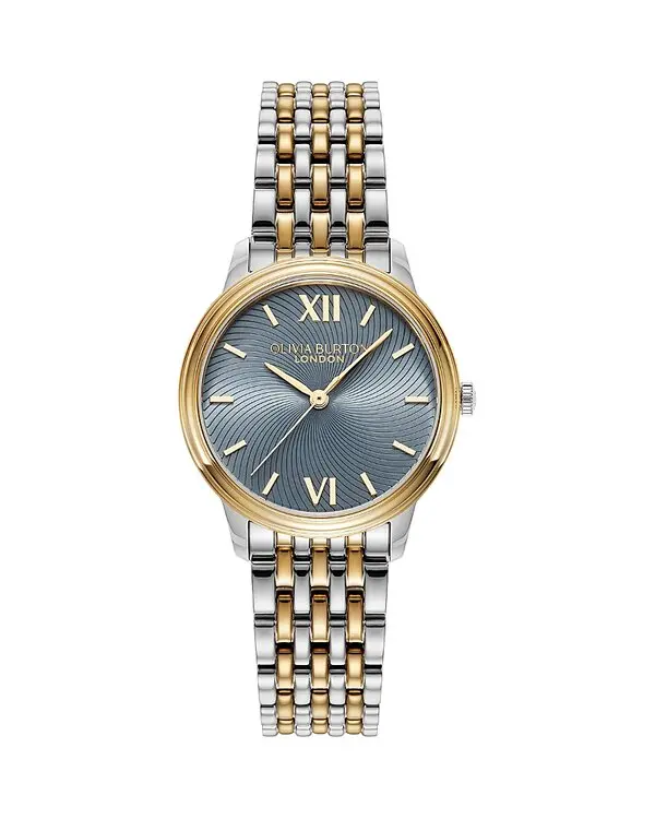OLIVIA BURTON Classic Swirl Watch - Blue/two-tone