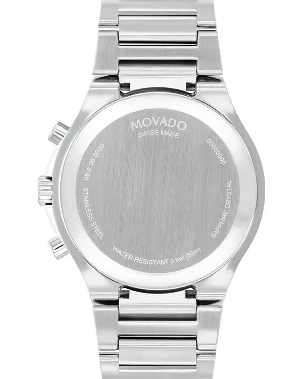 Movado Se Chronograph, 42mm - Black/silver