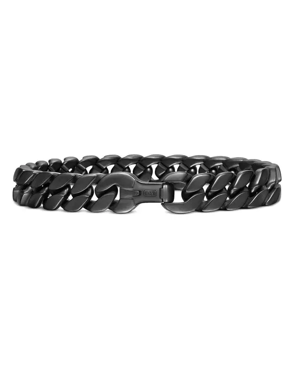 David Yurman Curb Chain Bracelet - Black