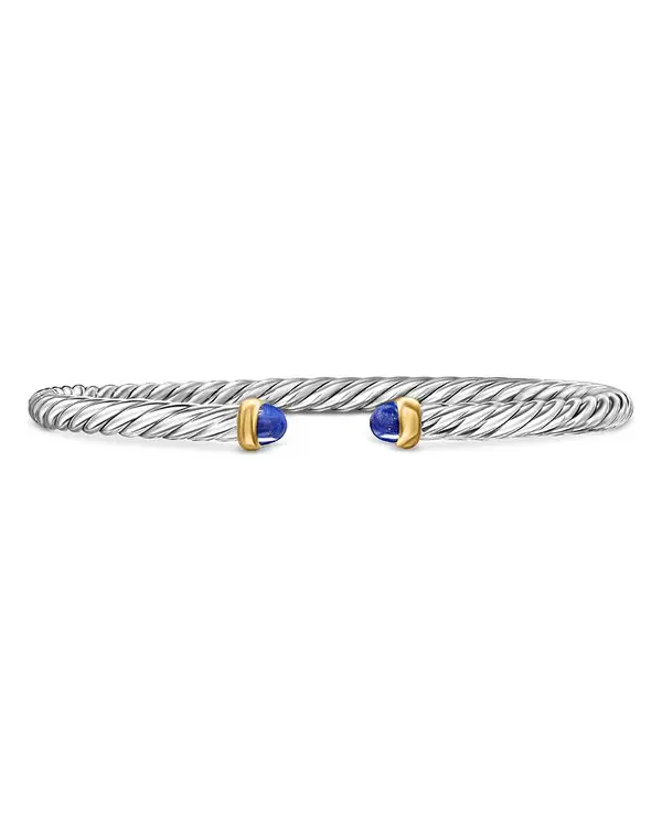 David Yurman Cable Flex Lapis Lazuli Bracelet - Lapis Lazuli/silver