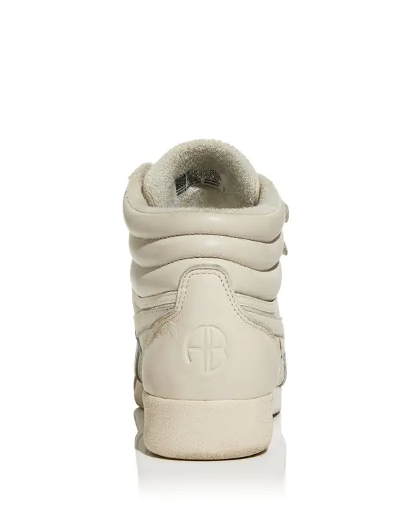REEBOK X Anine Bing Freestyle High-top Sneakers