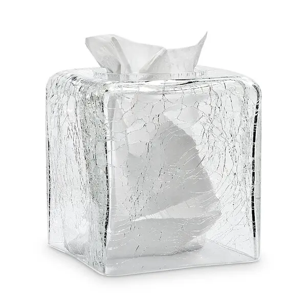 LABRAZEL Carina Glass Tissue Cover - Clear Crackle