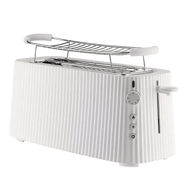 ALESSI Plisse 4 Slice Toaster - White