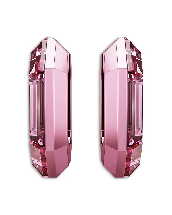 SWAROVSKI Lucent Crystal Earrings - Pink