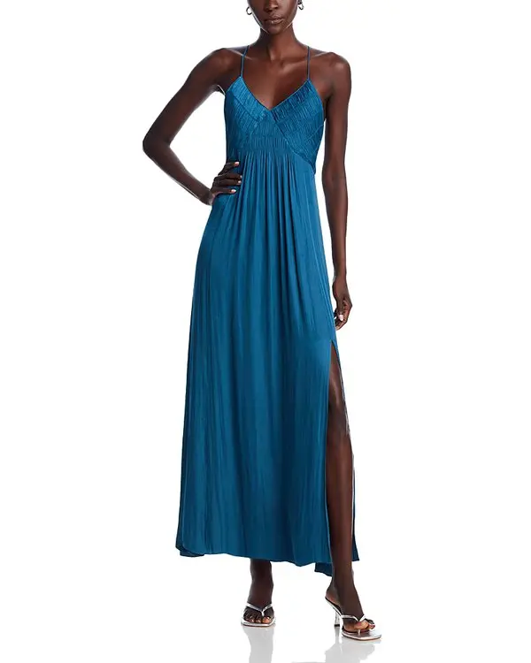 how much are marine corps dress blues Amora Midi Shirtdress in Hazy Jade by Khuhs main image 1
