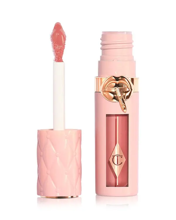 Charlotte Tilbury Big Lip Plumpgasm Plumping Lip Gloss 0.18 Oz - Pillow Talk Fair/medium - Pink Nude