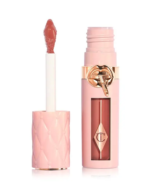 Charlotte Tilbury Big Lip Plumpgasm Plumping Lip Gloss 0.18 Oz - Pillow Talk Medium/deep - Brown Berry Pi