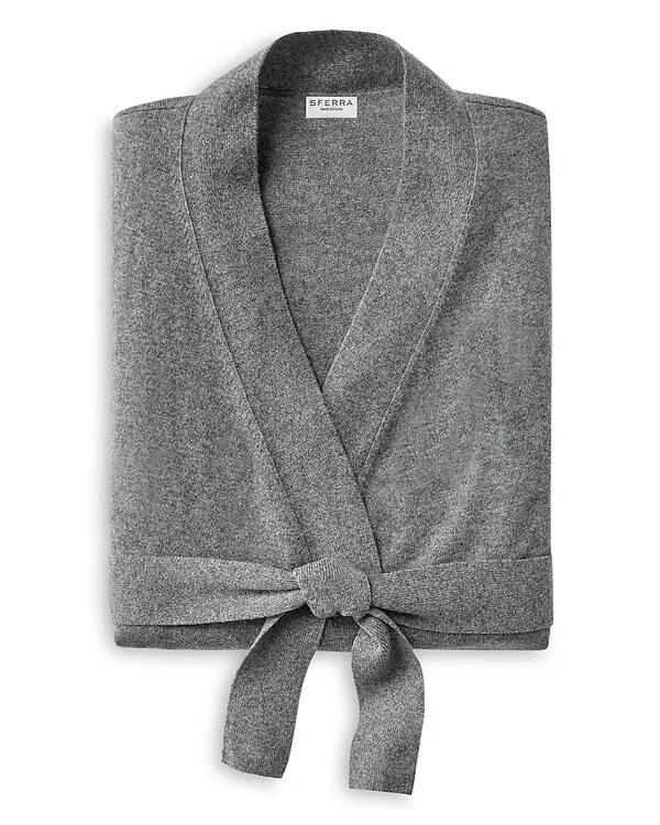 SFERRA Uomo Cashmere Robe - Gray