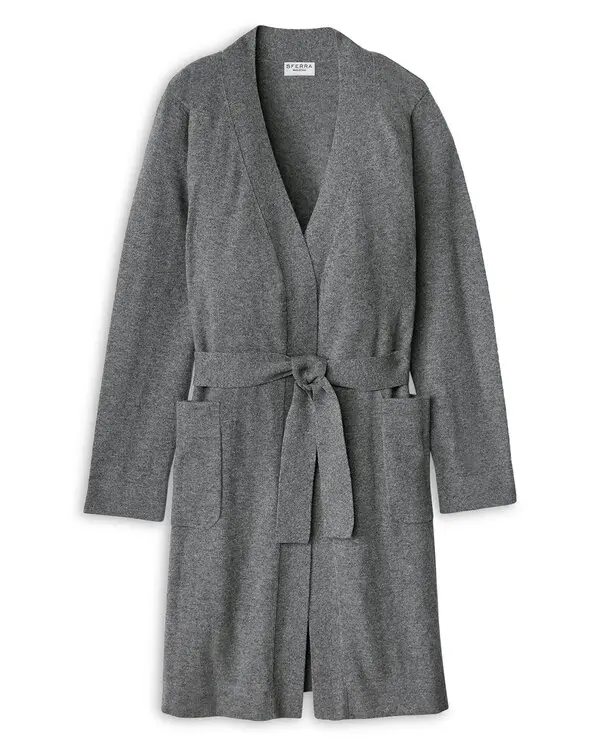 SFERRA Uomo Cashmere Robe - Gray