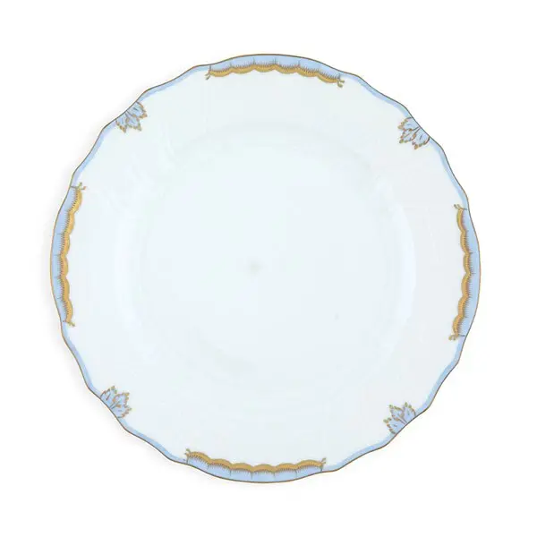 HEREND Dinner Plate - Light Blue