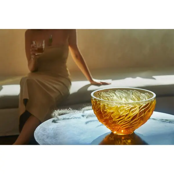 Lalique Fourrure Bowl