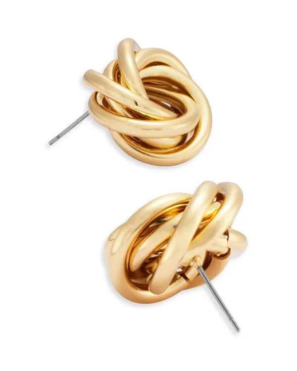 KENNETH JAY LANE Love Knot Stud Earrings