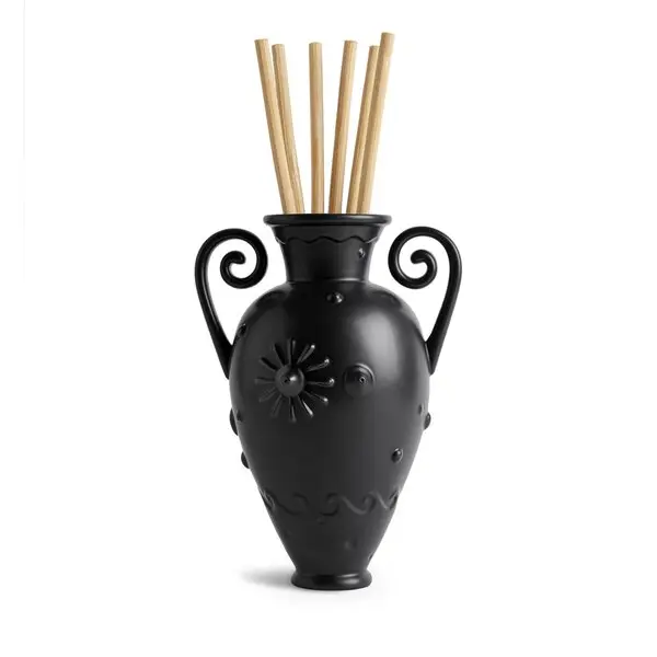L'Objet Pantheon 11.5 Vase - Black
