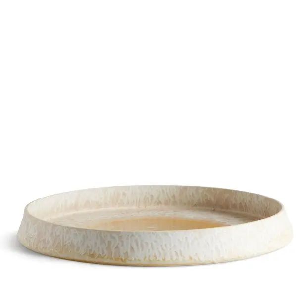 L'Objet Terra Round Platter - Tan