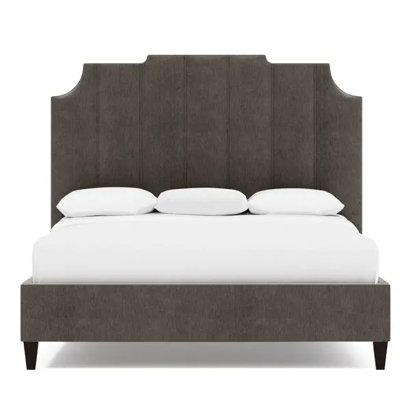 BERNHARDT Bayonne King Bed With 68 Headboard - Gray/-