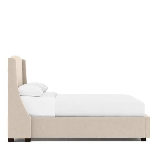 BERNHARDT Cooper Queen Bed With 54 Headboard - Ivory/b-