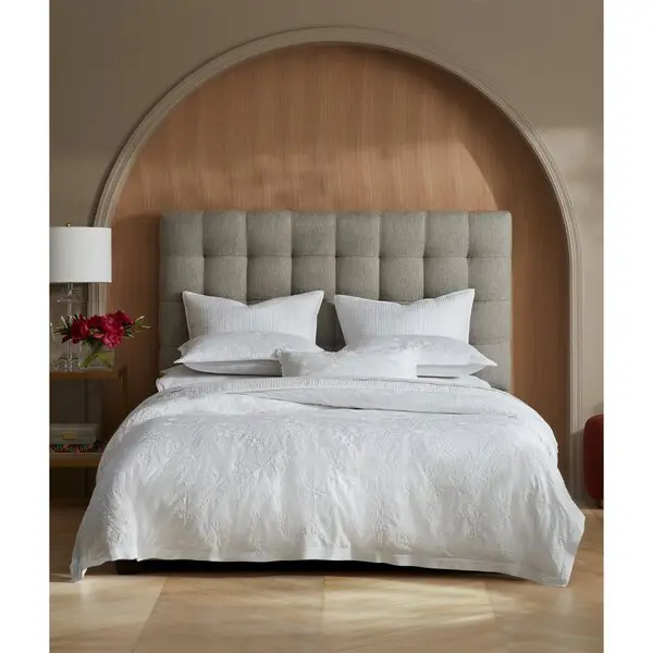 BERNHARDT Avery California King Bed With 54.5 Headboard - Light Gray/b-