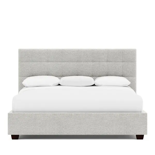 BERNHARDT Avery California King Bed With 54.5 Headboard - Light Gray/b-