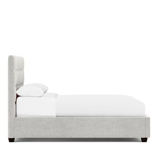 BERNHARDT Avery California King Bed With 54.5 Headboard - Light Gray/b-