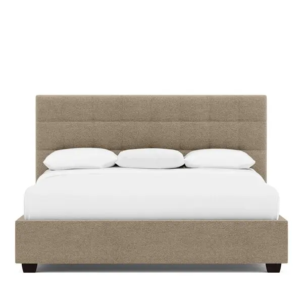 BERNHARDT Avery King Bed With 54.5 Headboard - Tan/b-