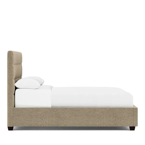 BERNHARDT Avery King Bed With 54.5 Headboard - Tan/b-