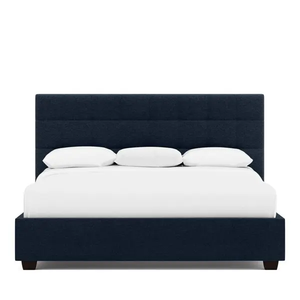 BERNHARDT Avery King Bed With 54.5 Headboard - Teal/-