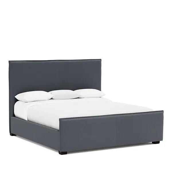 BERNHARDT Griffin King Bed With 59.75 Headboard - Charcoal Gray/b-