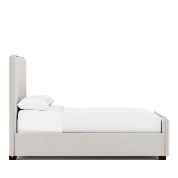 BERNHARDT Griffin King Bed With 59.75 Headboard - White/cream/b-