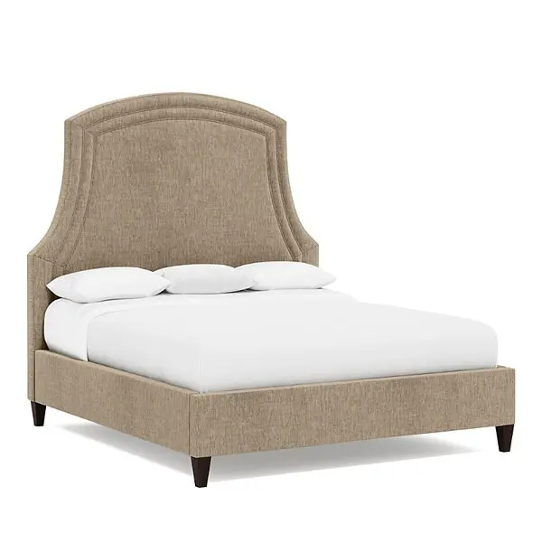 BERNHARDT Bayford King Bed With 77.25 Headboard - Tan/b-