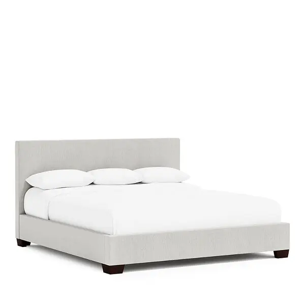 BERNHARDT Pryce California King Bed With 46 Headboard - White/cream/b-