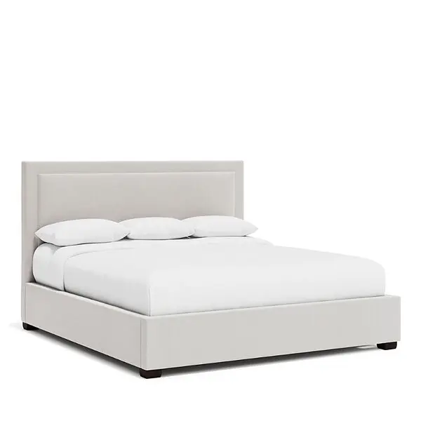 BERNHARDT Morgan Queen Bed With 54 Headboard - White/cream/b-