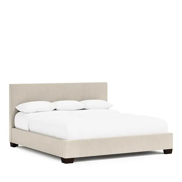 BERNHARDT Pryce King Bed With 46 Headboard - Cream/-