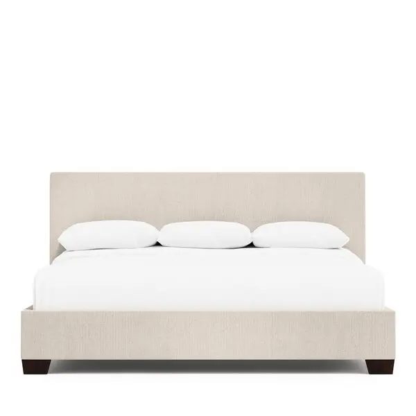 BERNHARDT Pryce King Bed With 46 Headboard - Cream/-