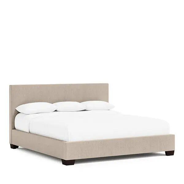 BERNHARDT Pryce King Bed With 46 Headboard - Ivory/b-