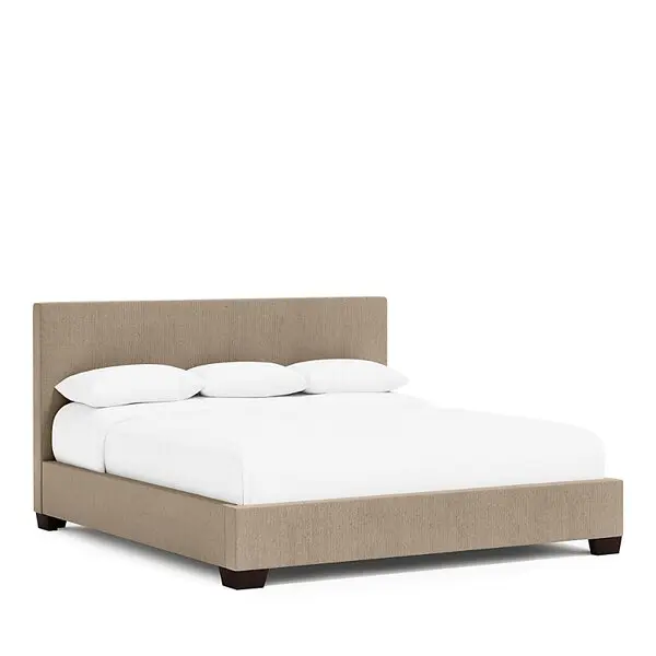 BERNHARDT Pryce King Bed With 46 Headboard - Tan/b-