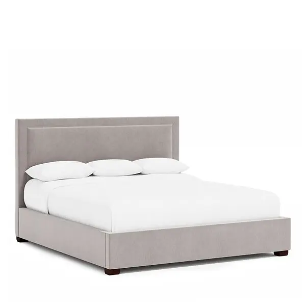 BERNHARDT Morgan Twin Bed With 47.75 Headboard - Gray/b-