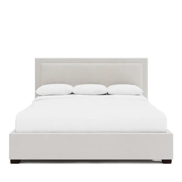 BERNHARDT Morgan Twin Bed With 47.75 Headboard - White/cream/b-