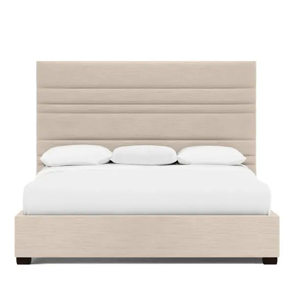 BERNHARDT Murray King Bed With 66 Headboard - Ivory/b-