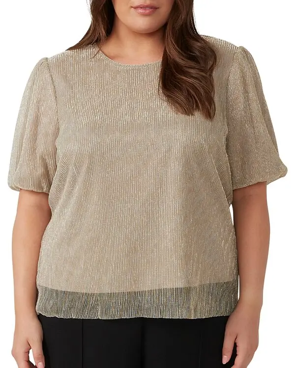 ESTELLE Pleated Top