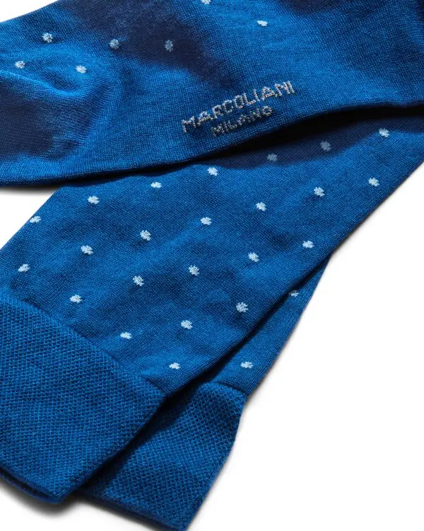Marcoliani Polka-dot Crew Socks