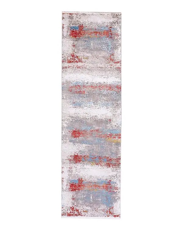 FEIZY Cadiz 8663902f Area Rug, 7'9 X 11 - Grey/red